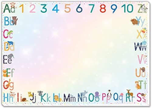 ABC desk pad paper DIN A3 glitter | 25 sheet pad with plenty of space ...