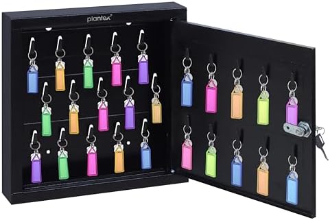 Anugrah 20 Position Lock Key Box, Cabinet Key Box, Cabinet Wall Mount ...