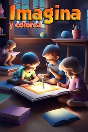 Imagina y colorea: Libro para colorear (Spanish Edition): Mtz, Sr Emm ...