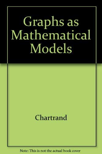 Graphs as Mathematical Models: Chartrand: 9780534980399: Amazon.com: Books