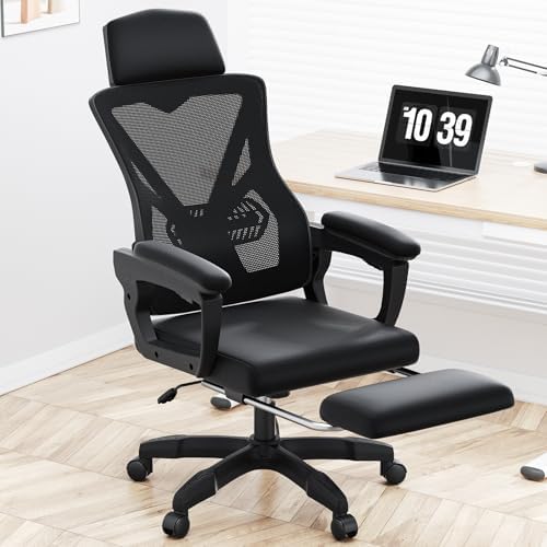 Amazon.co.jp: WellFly Office Chair, Desk Chair, Lower Back Support Bar ...