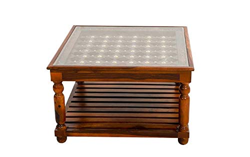 Jodhpuri Furniture Wooden Coffee Table : Amazon.in: Home & Kitchen