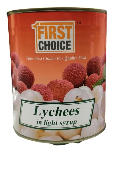 First Choice Lychees in Light Syrup 800GM : Amazon.in: Grocery ...