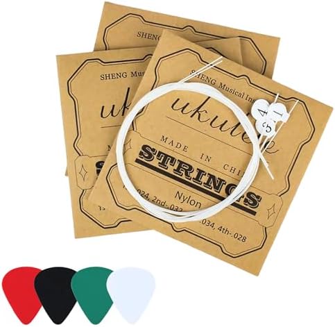 3 Sets Ukulele Strings, Ukulele Accessories, Nylon Ukulele String ...