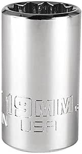 Amazon.com: 3/8 in Drive, Triple Square Metric Socket, 12 Points ...