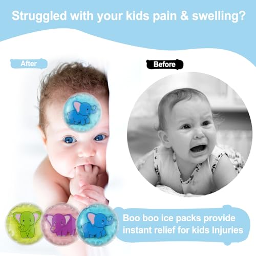 Snapklik.com : Kids Ice Packs For Boo Boos, 3 Boo Boo Ice Packs For ...
