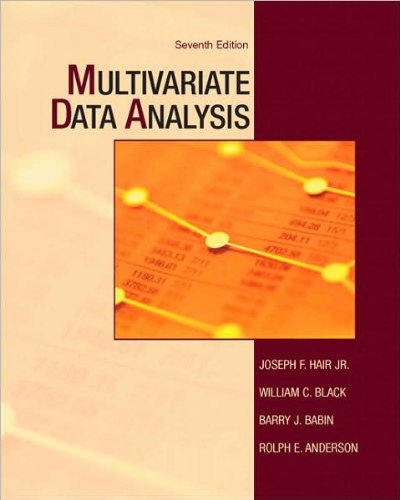 Multivariate Data Analysis (text only)7th (Seventh) edition by J. F ...