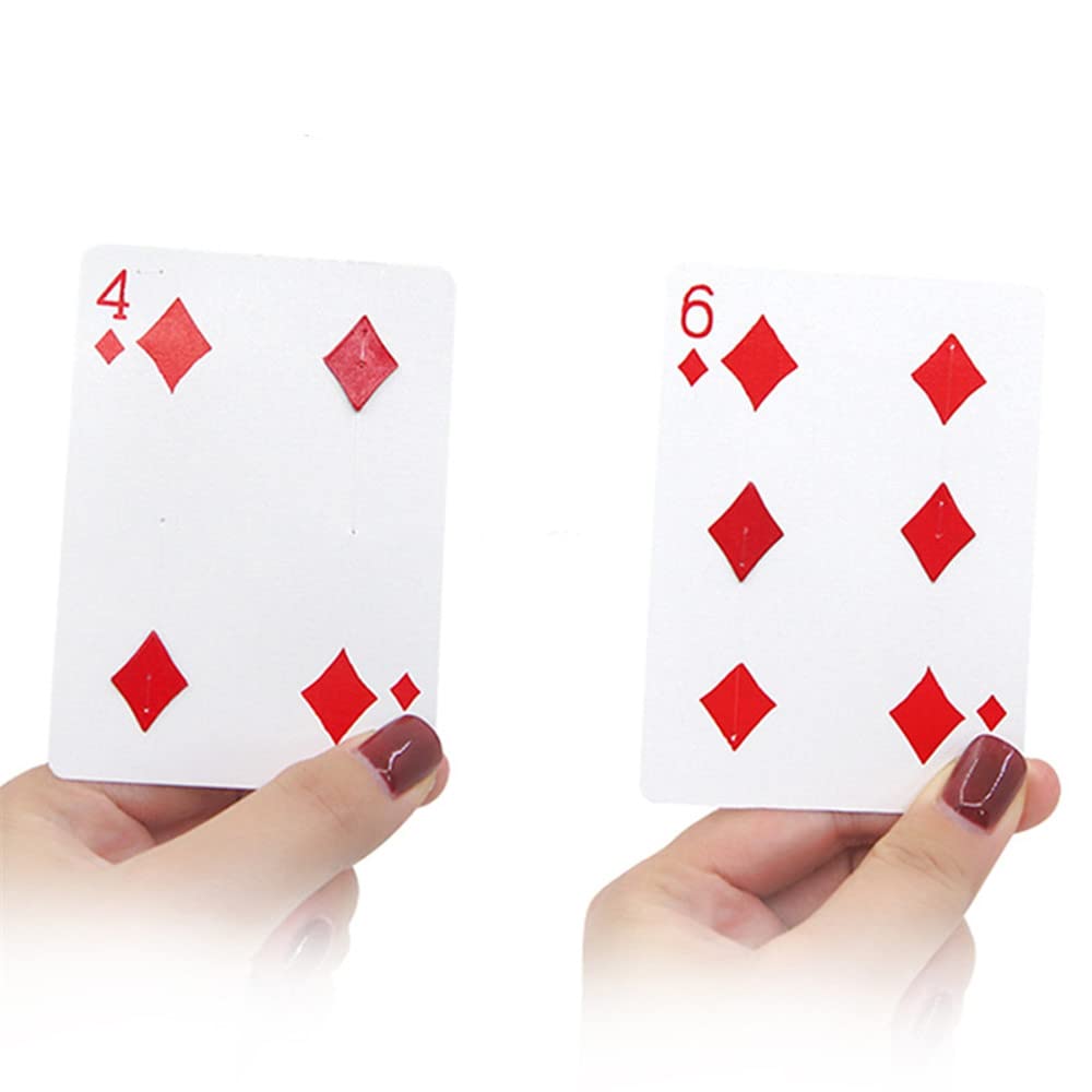 Amazon.com: Enjoyer Magic Tricks Card Fantastic 4 to 6 Moving Point ...