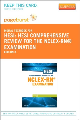 Buy HESI: Hesi Comprehensive Review for the NCLEX-RN Examination Book ...