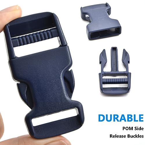 Snapklik.com : MELORDY 1 Inch Buckles Straps Set