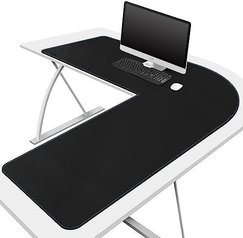 Amazon.com : MAIDERN (51” + 51”) x 15.7” L Shaped Corner Desk Mat, Cork ...