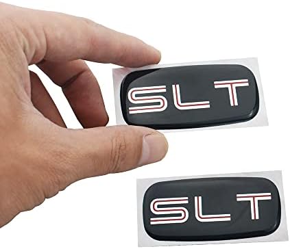 Amazon.com: 2Pc SLT Cab Emblem Badge Logo Roof Pillar Replacement for ...