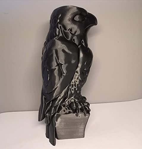 The Maltese Falcon 3D Printed Model Black Movie / Film Prop (24cm Tall ...