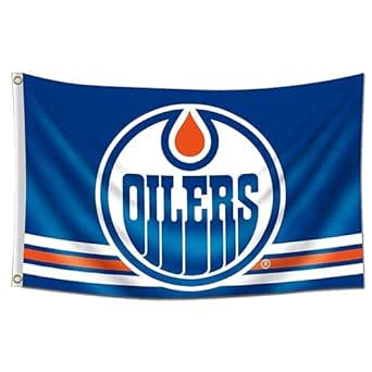 LCFHOME Oilers Flag Banner Wall Hanging Flag（3x5ft,Double Sided,ivid ...