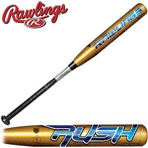 Amazon.com : Rawlings Rush Gold Liquidmetal Fast Pitch Softball Bat ...