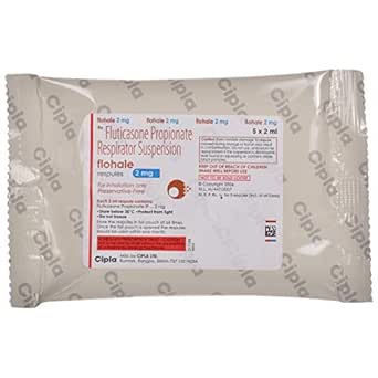 Flohale 2 mg - 5 Sachets of 2 ml Respules : Amazon.in: Health ...