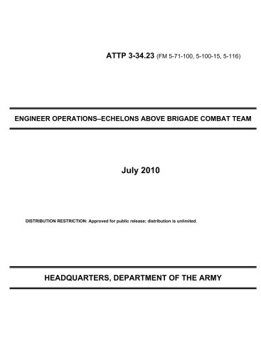 Engineer Operations - Echelons Above Brigade Combat Team: Army ...