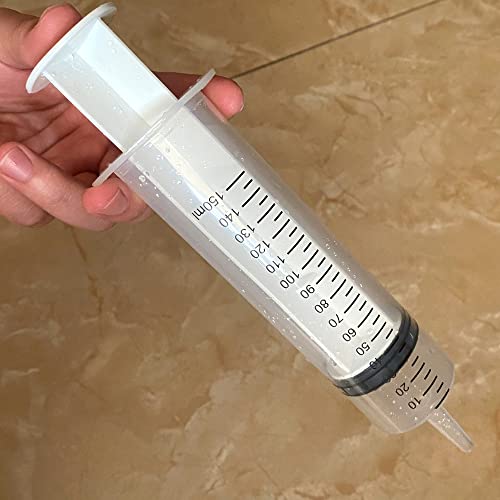 Snapklik.com : 2 Pack 150ml Large Syringes Big Syringes, Large Garden ...