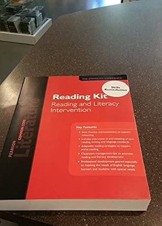 Reading Kit Reading and Literacy Intervention: Amazon.co.uk ...