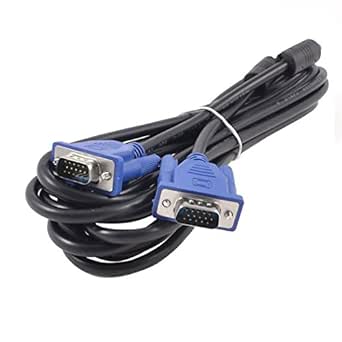 3NH® 5 Meter 3+5 VGA 15 Pin Male to Male Connector Computer Monitor Cable Wire Cord : Amazon.in ...