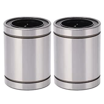 Cryfokt 2Pcs Linear Ball Bearings, LM40UU Cylinder Linear Motion Ball ...