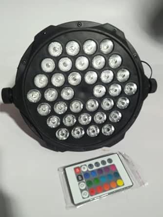 Buy Par Light LED RGB Multi Color DJ Light Stage Remote Controller ...