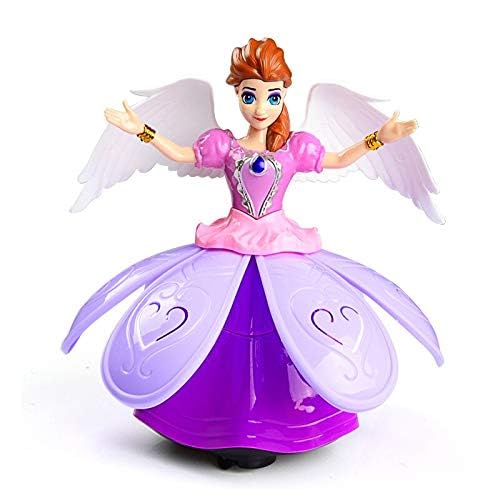 BKDT Marketing Dancing Doll Princess Musical 360 Degree Rotating Angel ...