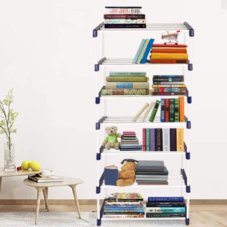 PHILOSHOP | 7 Layer Bookshelf for Home Library, Book Stand| Book Rack ...