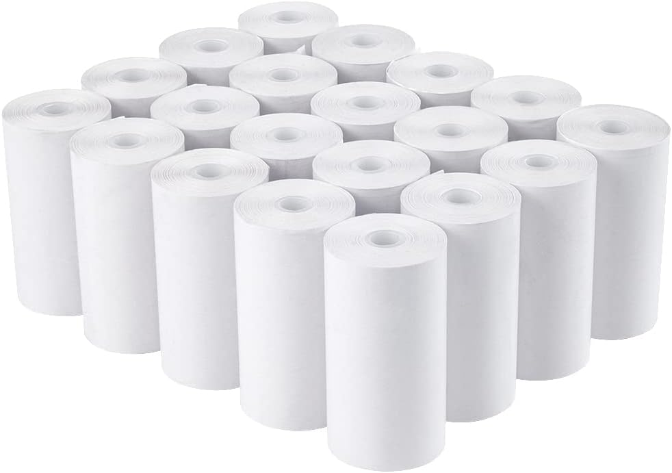 57 x 40 Thermal PDQ Credit Card Machine Till Roll Receipt Paper Rolls ...