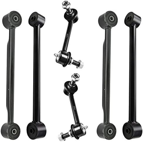Amazon.com: Detroit Axle - Rear Upper Lower Control Arms Sway Bar Links ...