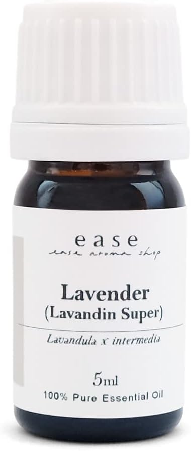 Amazon | ease アロマオイル エッセンシャルオイル ラベンダー(ラバンジン スーパー) 5ml AEAJ認定精油 | ease-aroma(イーズアロマ) | ビューティー 通販