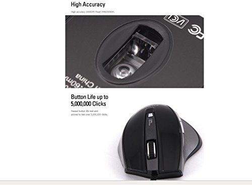 Zalman Optical 1600DPI 6 Multi-Button USB Gaming Mouse (ZM-M400)