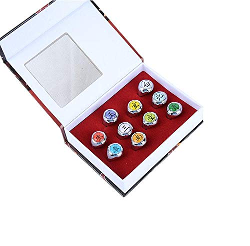 Cosplay Naruto Ring Set Cosplay props kids toys : Amazon.in: Jewellery