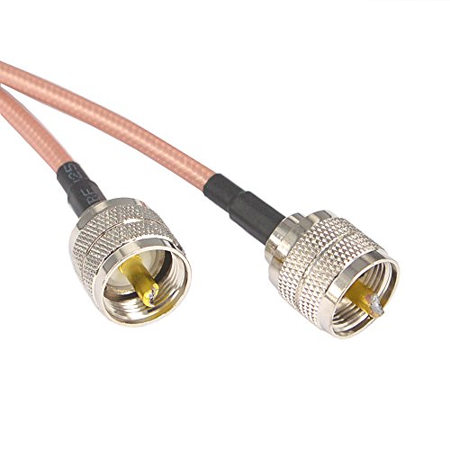 RF SIGNAL RF Male to Male Adapter Pigtail Extension Cable with UHF Male ...