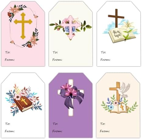 Amazon.com : God Bless Christian Gift Tag Stickers Labels for Religious ...