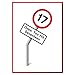 Oops. You Hit Seventeen. Funny Road sign 17th Birthday Card : Amazon.co ...