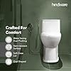 Hindware Flora One-Piece Floor Mount Western Commode