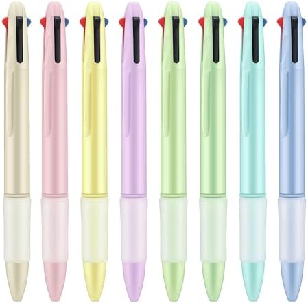 Amazon.com : Drawdart Multicolor Pen in One, Ballpoint Pen 4-in-1 Multi ...