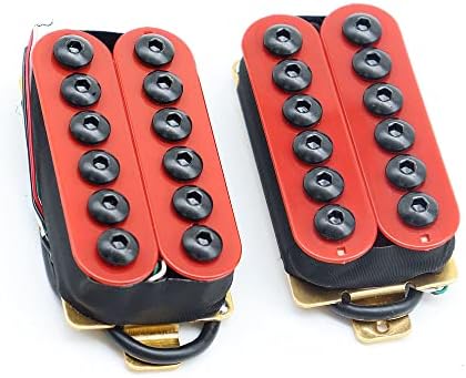 Amazon.com: LYWS 2PCS Ceramic Magnet Invader Style Guitar Humbucker ...