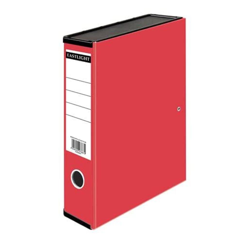 Storage Boxes Box File Lock Spring With Ring Pull And Catch, 70mm Spine ...