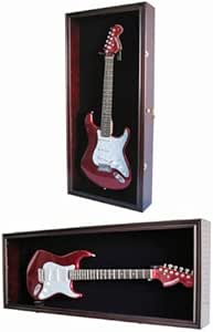 Amazon.com: DisplayGifts 42" Electric Guitar Display Case Cabinet ...
