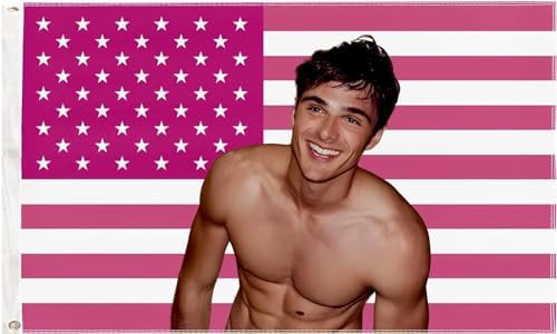 Amazon.com : Rafe Cameron pink American Flag 3x5 Ft Outdoor Indoor,Drew ...