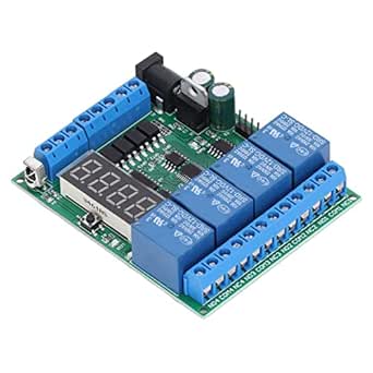 Relay Control Module, 7 Commands Development Board MS51FB9AE Main ...