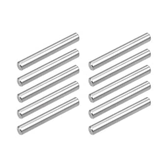 uxcell 10Pcs 5mm x 30mm Dowel Pin 304 Stainless Steel Wood Bunk Bed ...