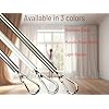 Amazon.com: OooWow 36 inch (4 Pack) Light Bronze Iron Curtain Pull Wand ...