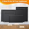 Amazon.com: Wood Appliance Sliders with 360' Wheels, Sliding Tray for ...