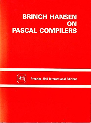 PASCAL Compilers : Hansen, Per Brinch: Amazon.in: Books