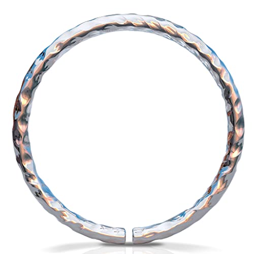 Amazon.com: 20 G septum Ring - silver septum jewelry - Septum Piercings ...