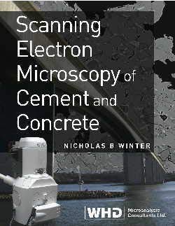 Scanning Electron Microscopy of Cement and Concrete | Amazon.com.br