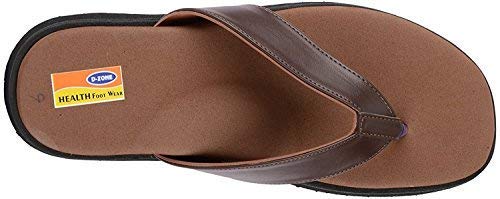 Buy Dr Ortho Chappal Men’s MCR & MCP Flip-Flops and House Slipper Brown ...